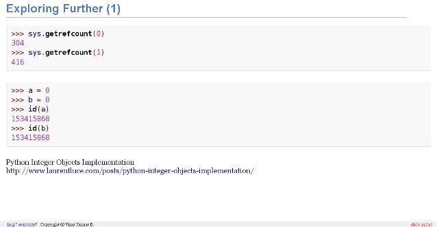 Memory Management In Python 