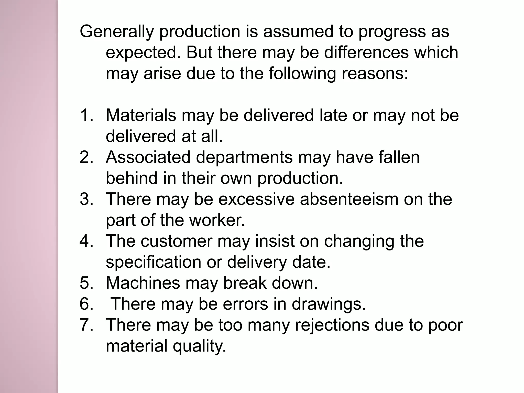 production planning and control | PPTX