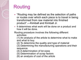 production planning and control | PPTX