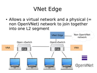 WUG #009 - OpenVNet 0.7 presentation | ODP