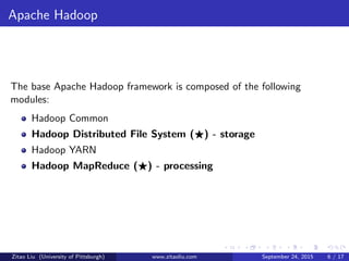 Hadoop/Spark Non-Technical Basics | PPT