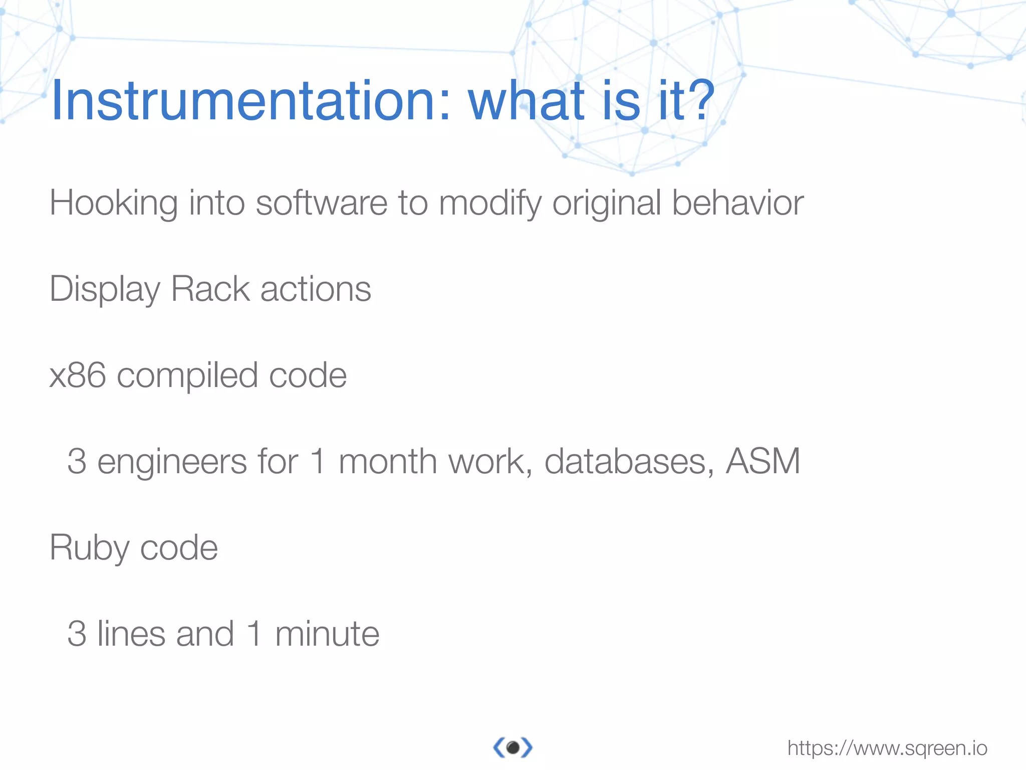 Instrument Rack to visualize Rails requests processing | PPT