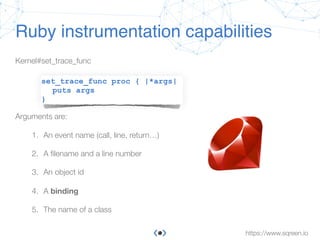 Instrument Rack to visualize Rails requests processing | PPT