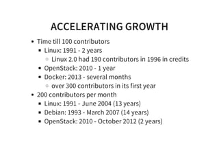 Large Scale Open Source Development Models: A Comparative Analysis | PDF