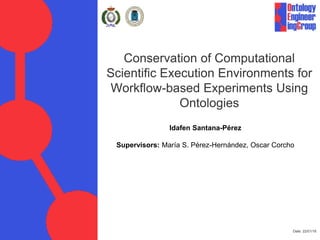 PhD Thesis: Conservation of Computational Scientific Execution ...