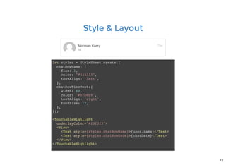 A Closer Look At React Native | PPT