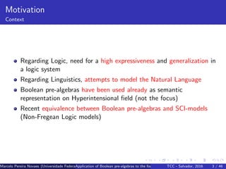 Application of Boolean pre-algebras to the foundations of Computer Science | PDF