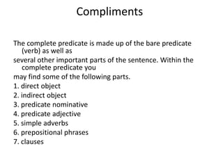 English parts of speech | PPTX