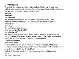 English parts of speech | PPTX