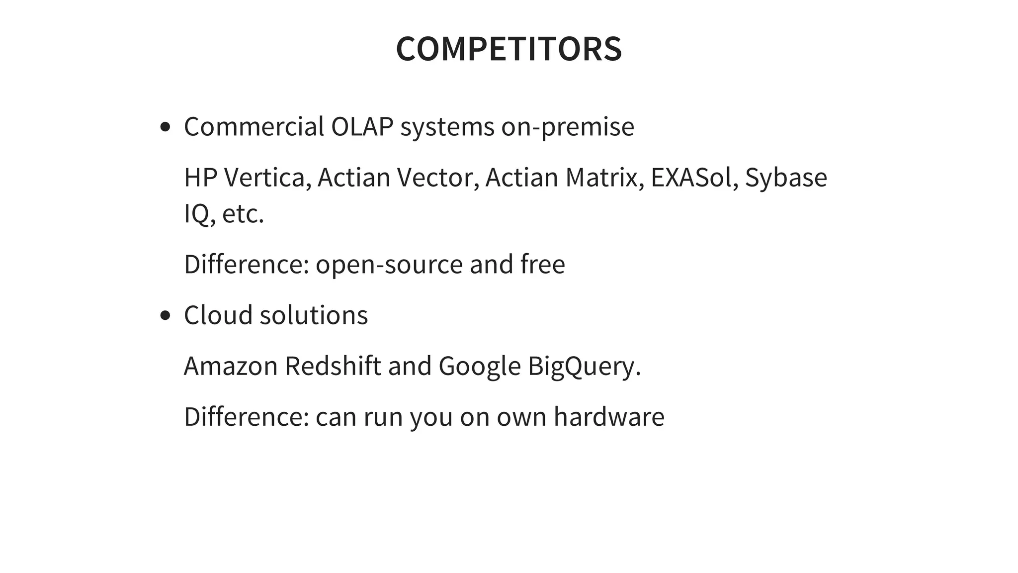 ClickHouse Intro | PDF