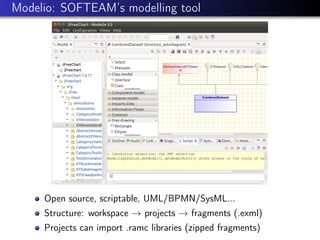 MoDELS'16 presentation: Integration of a Graph-Based Model Indexer in Commercial Modelling Tools ...