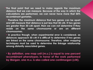 LINKAGE AND CROSSING OVER | PPT