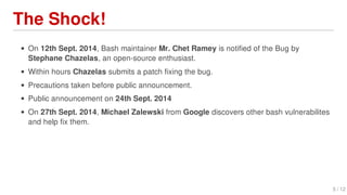 Shellshock bug | PPT