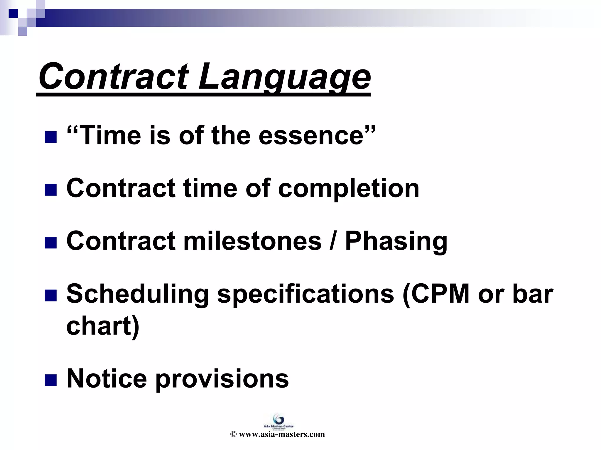 Claims and Counterclaims Preparation, Analysis, Assessment and ...