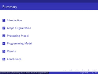 Fast Billion-scale Graph Computation Using a Bimodal Block Processing Model | PPT