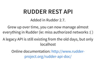 Automate your automation with Rudder’s API! \o/ | PPT