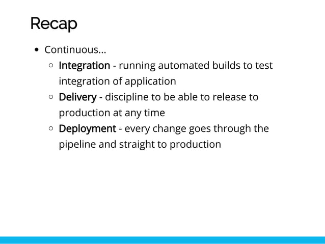 Intro to CI/CD using Docker | PPT Intro to CI/CD using Docker | PPT