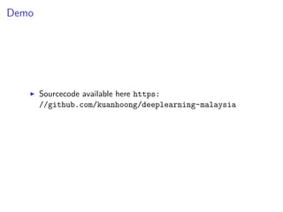 Machine Learning and Deep Learning with R | PPT