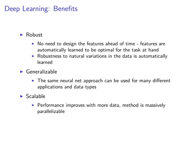 Machine Learning and Deep Learning with R | PPT