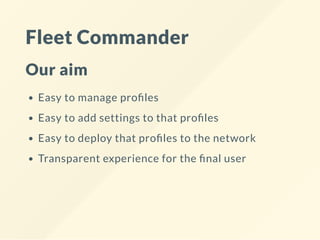 Introduction to Fleet Commander | PPT