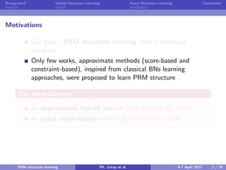 Learning Probabilistic Relational Models | PPT