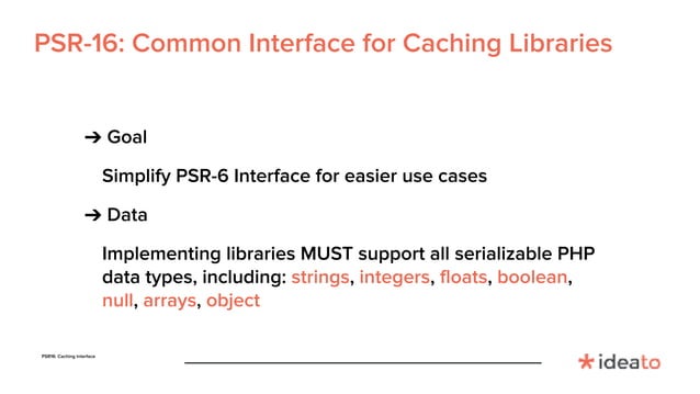 Symfony Cache Component: speed up your application with a new layer of cache | PPT