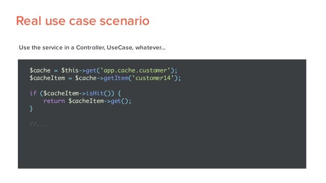 Symfony Cache Component: speed up your application with a new layer o…
