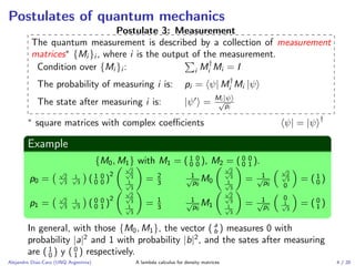 A lambda calculus for density matrices with classical and probabilistic controls | PDF