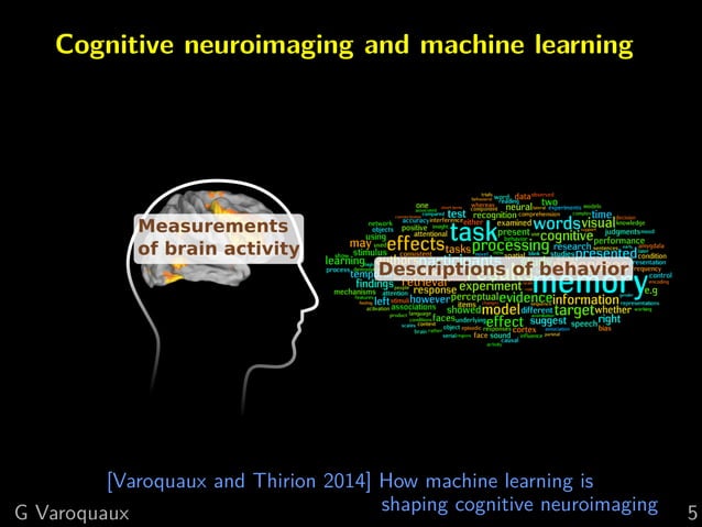 Scikit-learn and nilearn: Democratisation of machine learning for brain ...