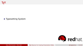 LaTeX Beamer for Creating Presentation Slides | PPT