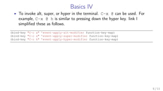 Emacs Key Bindings | PDF