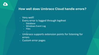 DevOps with elmah.io on Umbraco Cloud | PPT