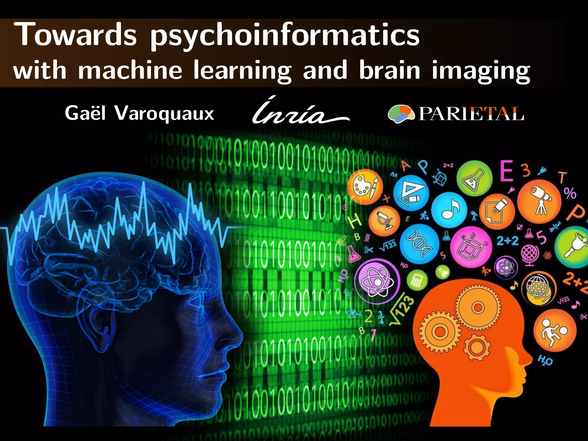 Towards psychoinformatics with machine learning and brain imaging | PDF
