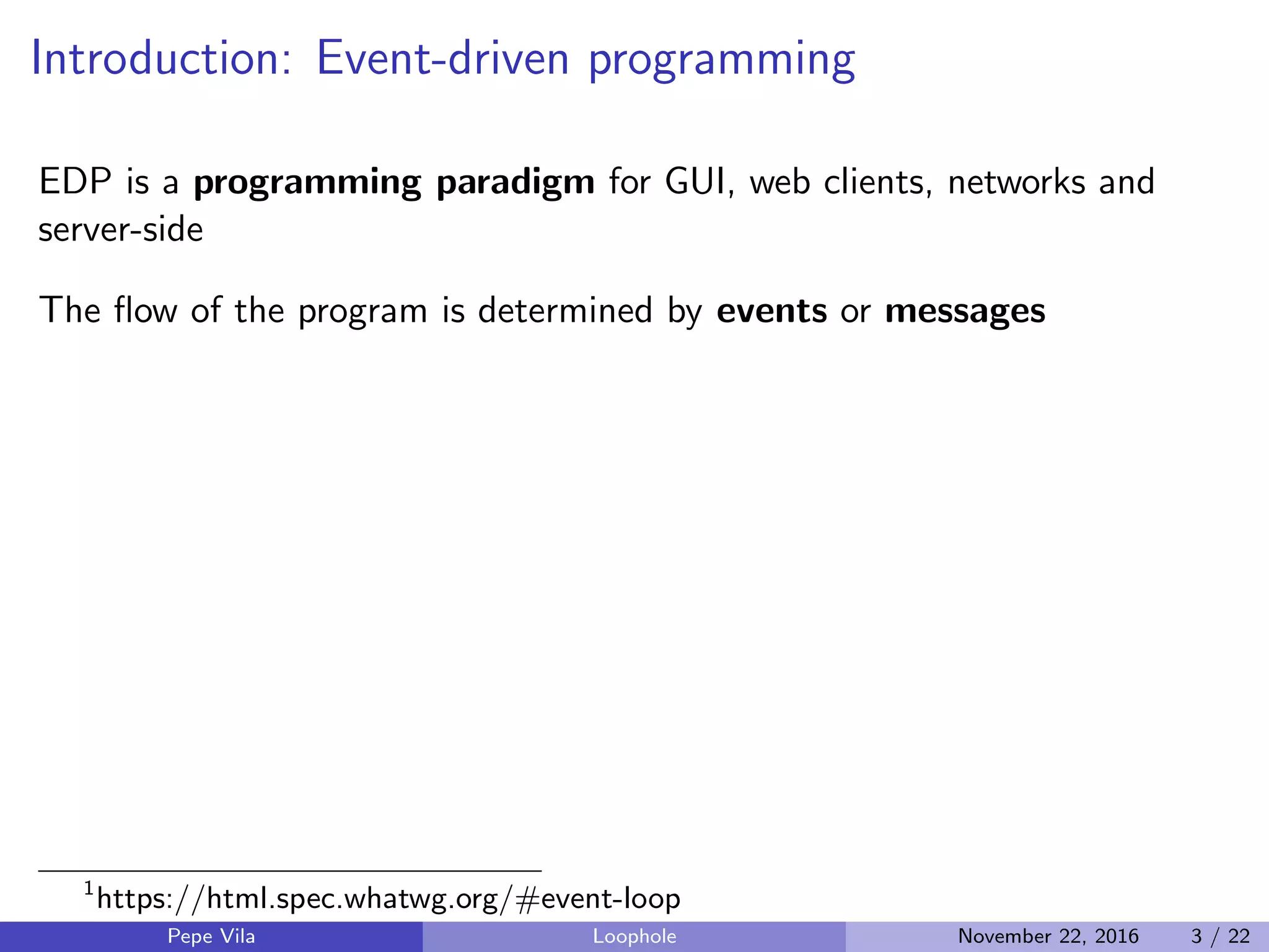 Loophole: Timing Attacks on Shared Event Loops in Chrome