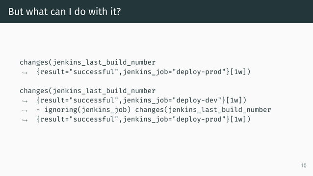 Using Prometheus to monitor your build pipelines | PDF