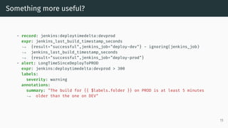 Using Prometheus to monitor your build pipelines | PDF