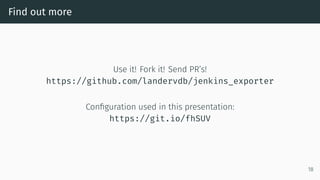 Using Prometheus to monitor your build pipelines | PDF