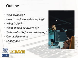What is Web-scraping? | PDF | Web Design and HTML | Internet