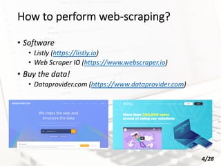 What is Web-scraping? | PDF | Web Design and HTML | Internet
