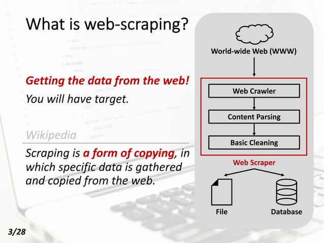 What is Web-scraping? | PPT