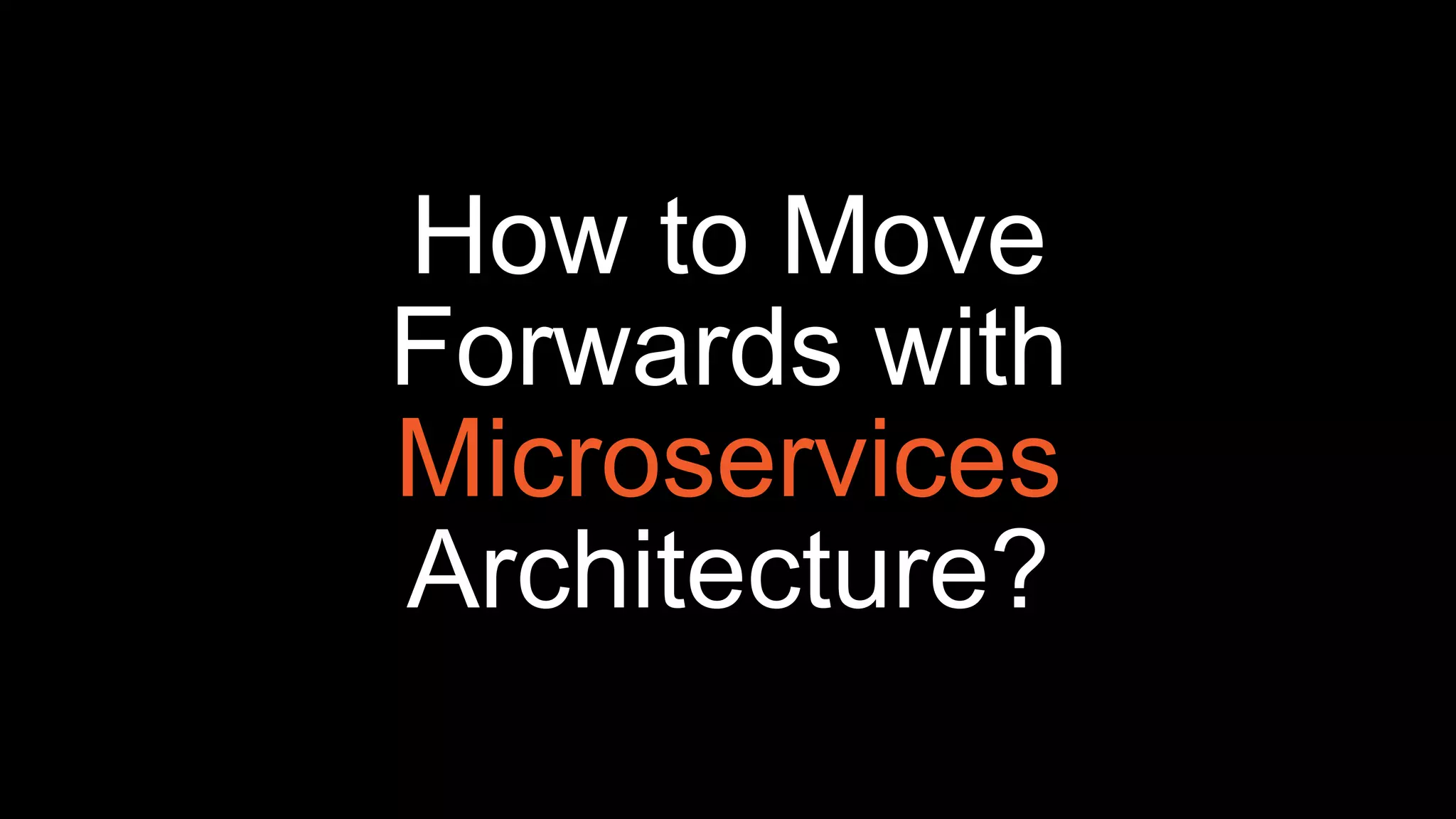 Microservices Architecture Introduction | PPTX