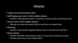 Redesigning Password Authentication for the Modern Web | PPTX | Web Development | Internet