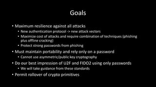 Redesigning Password Authentication for the Modern Web | PPTX | Web Development | Internet