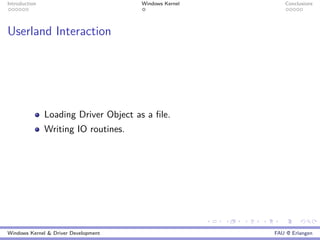 Windows Kernel & Driver Development | PDF