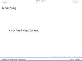 Windows Kernel & Driver Development | PDF