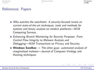 Windows Kernel & Driver Development | PDF