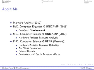 Windows Kernel & Driver Development | PDF