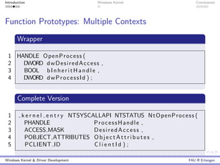 Windows Kernel & Driver Development | PDF