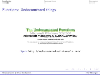 Windows Kernel & Driver Development | PDF