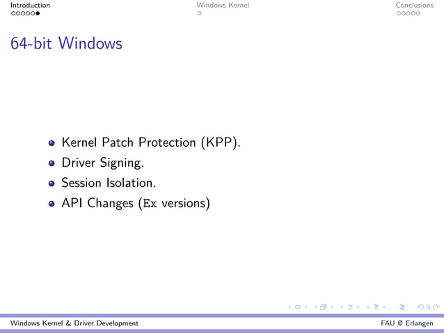Windows Kernel & Driver Development | PPT | Free Download